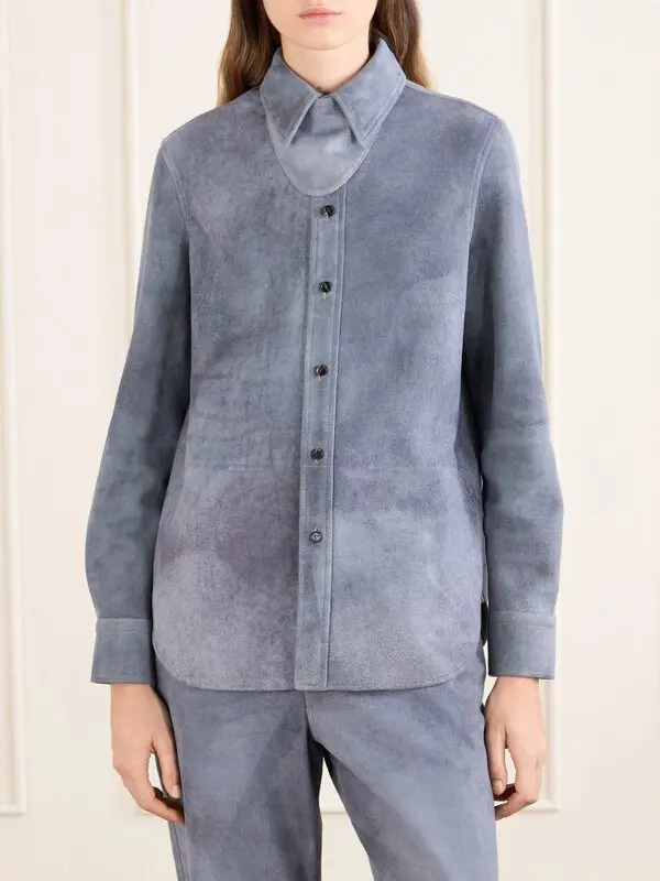 Bottega Veneta Suede Shirt