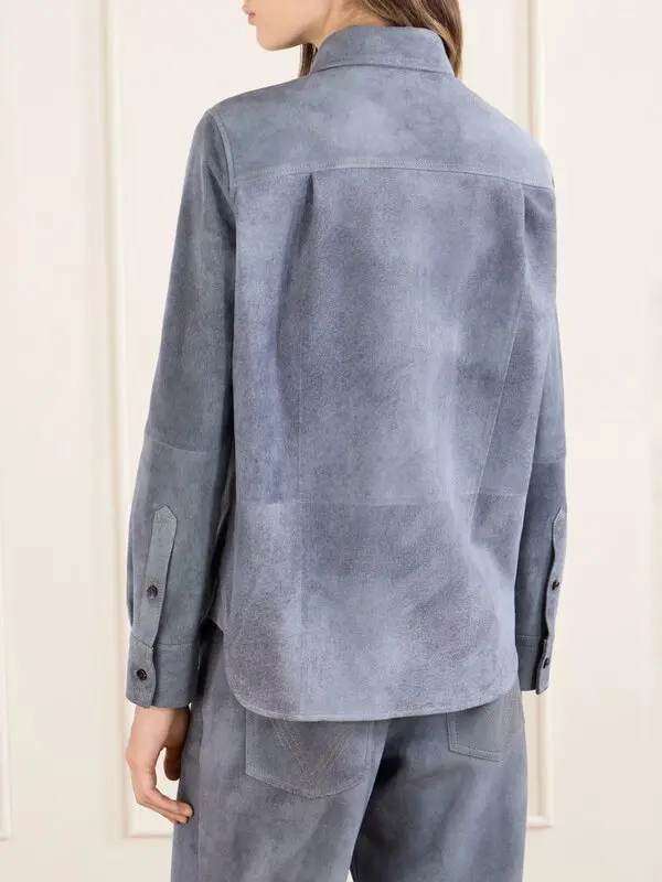 Bottega Veneta Suede Shirt