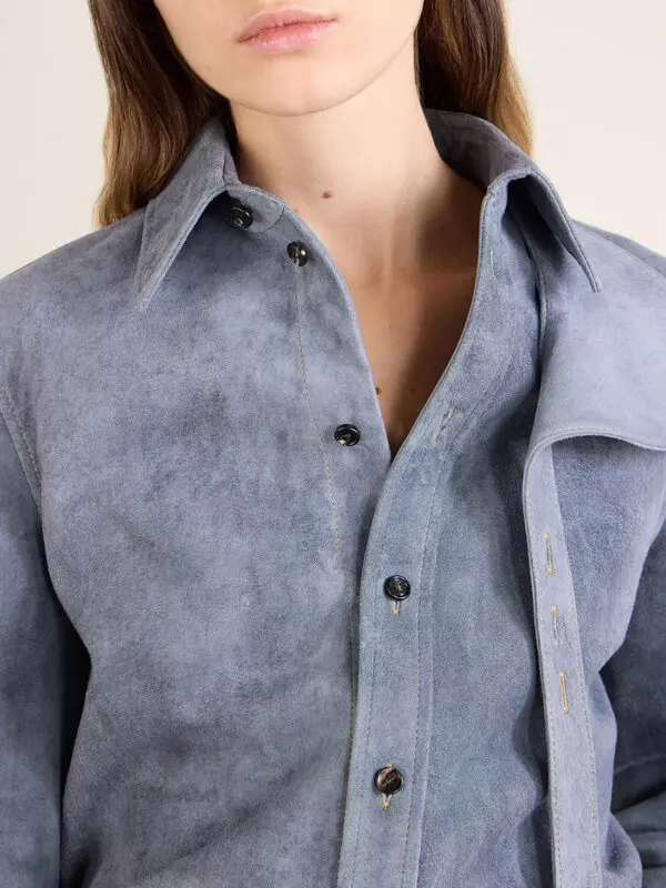 Bottega Veneta Suede Shirt