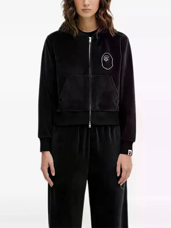 A BATHING APE Logo-embellished Hoodie