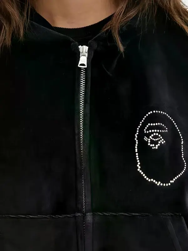 A BATHING APE Logo-embellished Hoodie