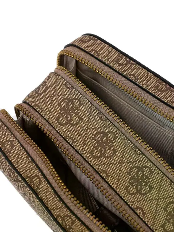 Guess Logo Pattern Wash Bag