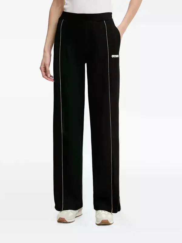 Guess Side-stripe Track Pants - Black