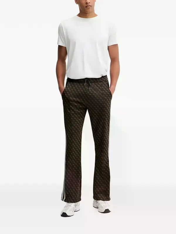 Guess Monogram Stripe Trousers