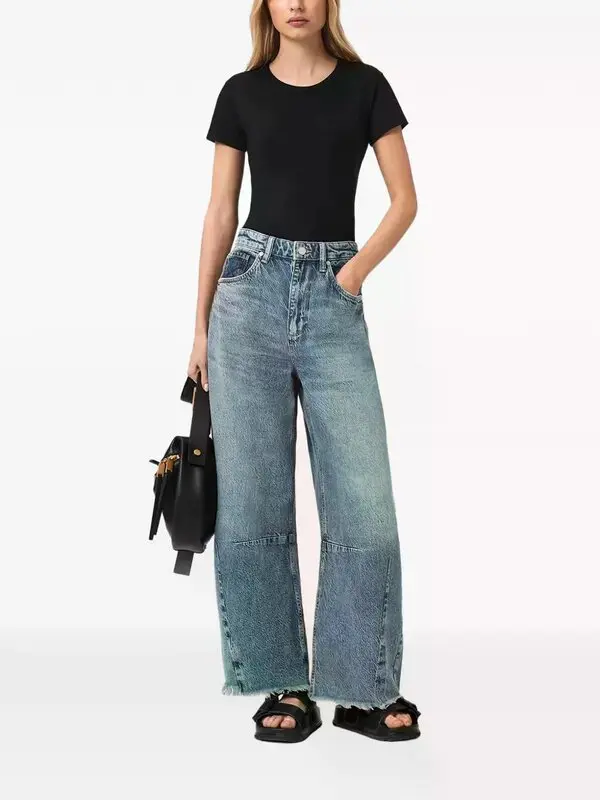ALLSAINTS Payton Barrel-leg Jeans - Blue