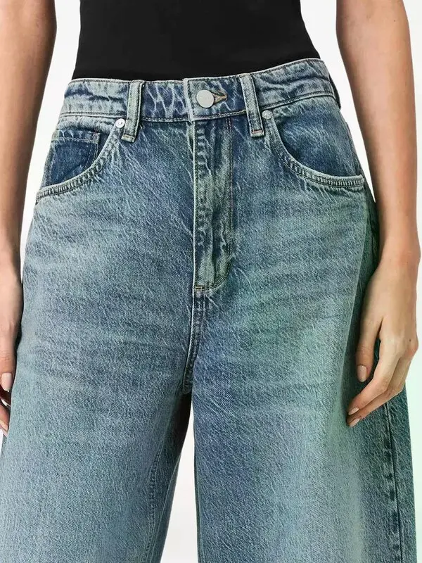 ALLSAINTS Payton Barrel-leg Jeans - Blue