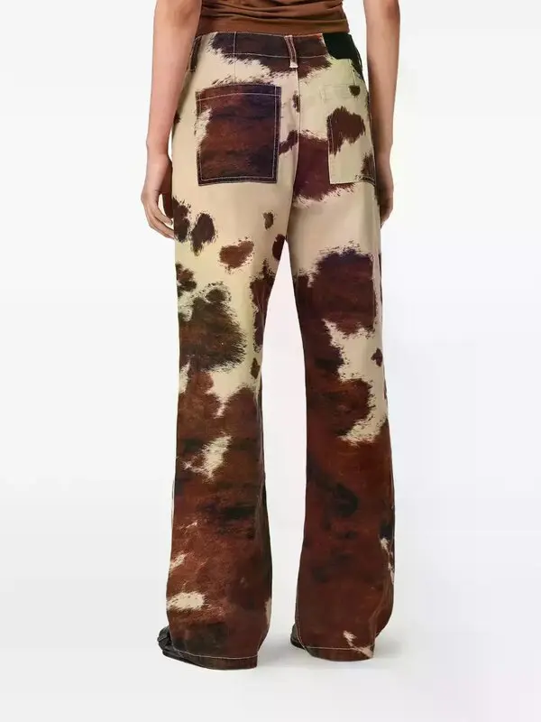 ALLSAINTS Taya Cow-print Jeans