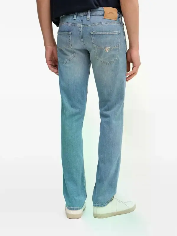 Guess Logo Patch Denim Jeans