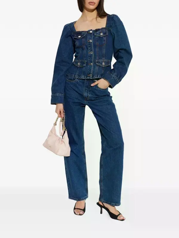 GESTUZ Button Denim Jacket