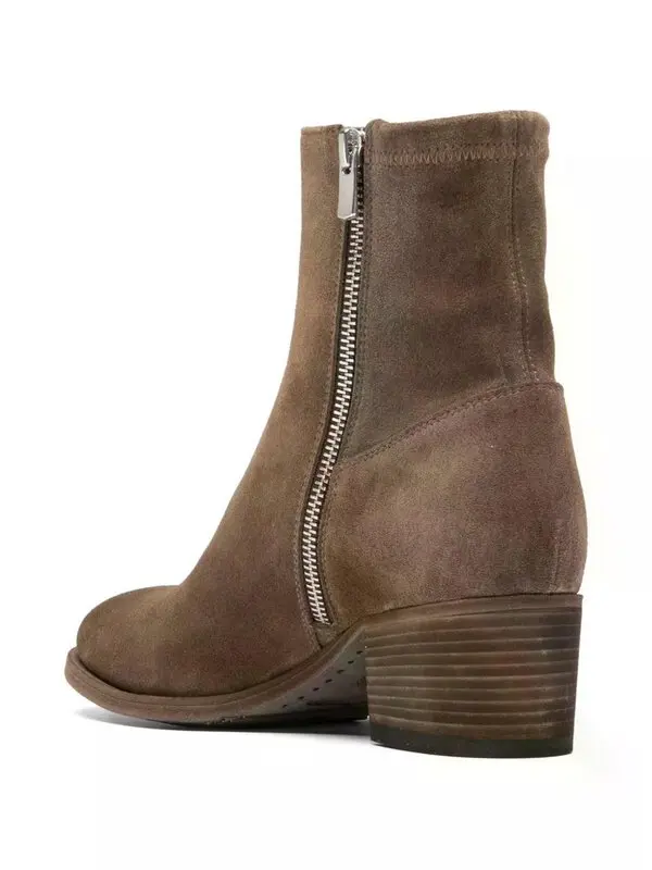 Officine Creative Denner 127 Zip Leather Boots