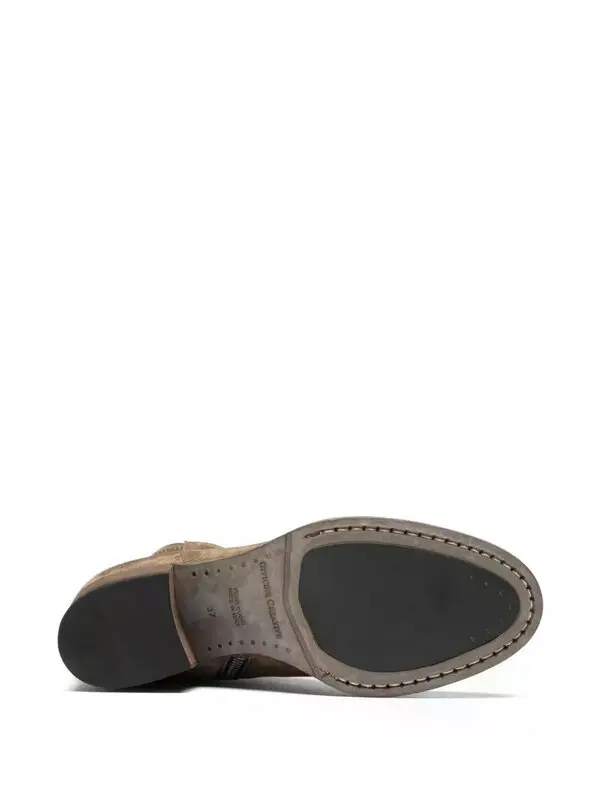 Officine Creative Denner 127 Zip Leather Boots