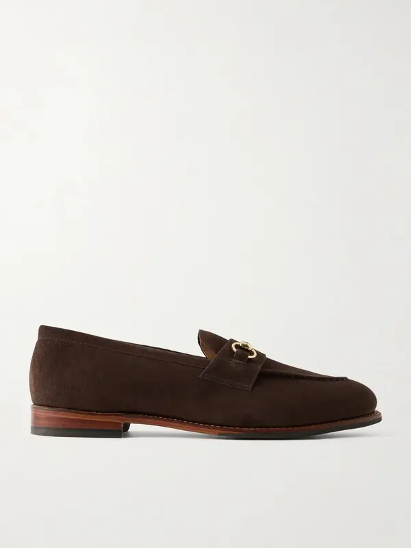 Grenson Franklin Horsebit-embellished Loafers - Brown