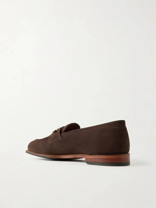 Grenson Franklin Horsebit-embellished Loafers - Brown