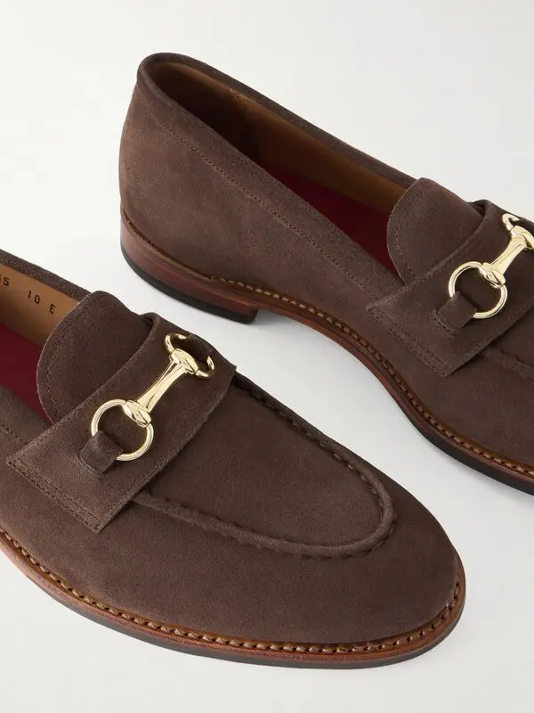 Grenson Franklin Horsebit-embellished Loafers - Brown