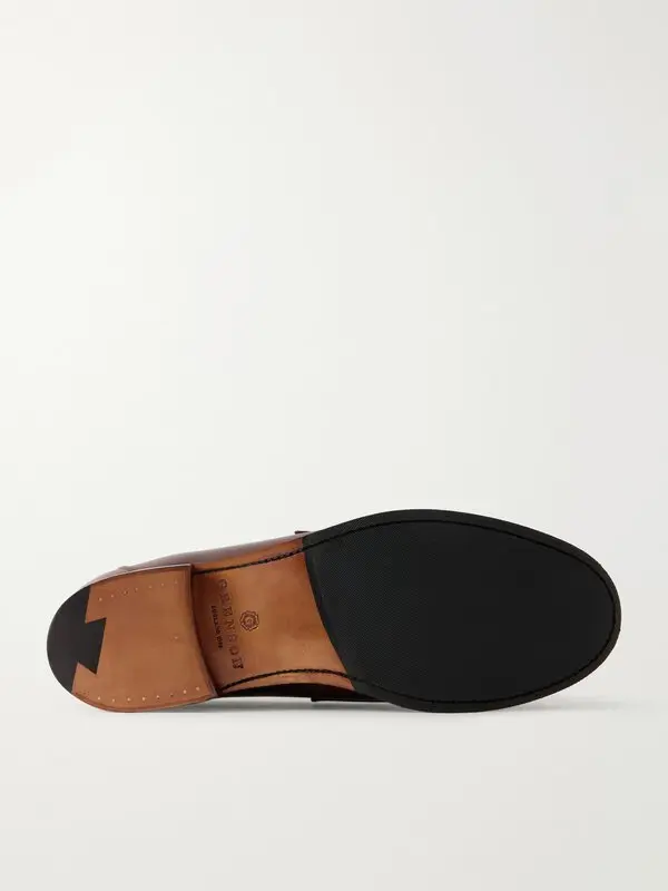 Grenson Epsom Leather Penny Loafers