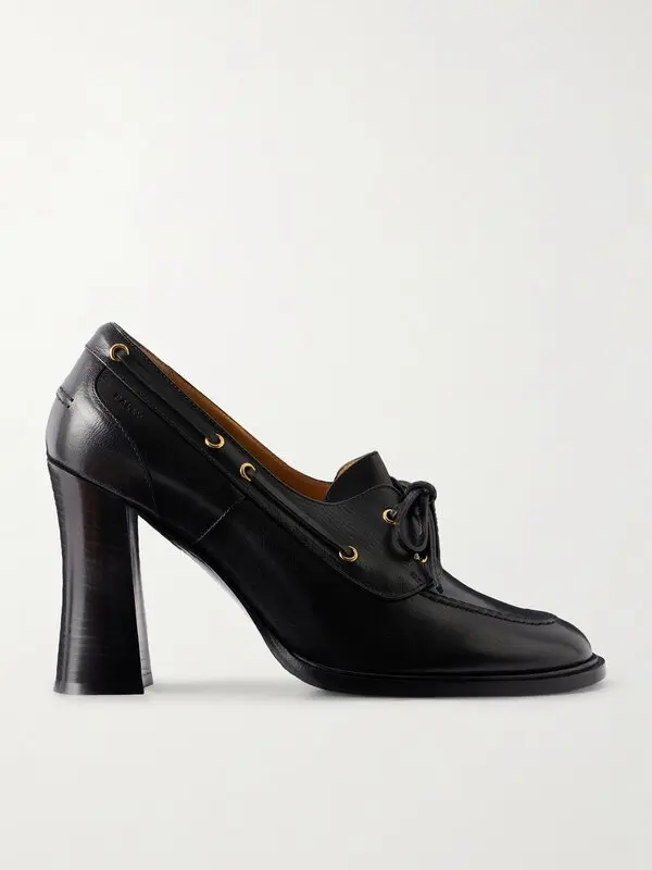 Bally Saule Leather Pumps