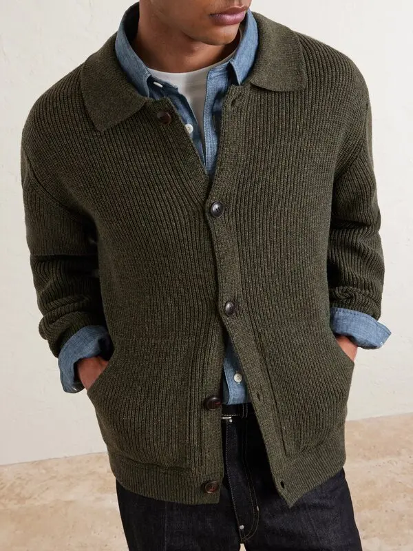 FRIZMWORKS Wool-blend Cardigan