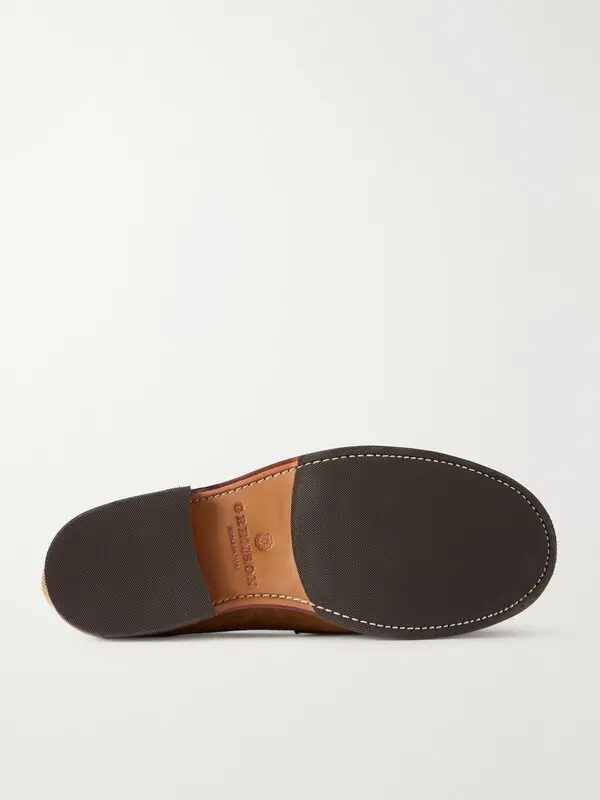 Grenson Nate Suede Penny Loafers
