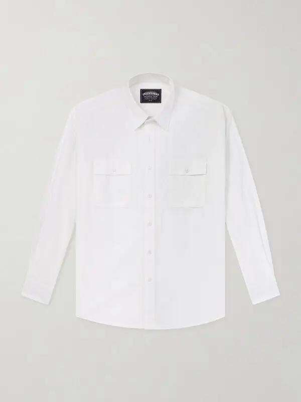FRIZMWORKS Typewriter Cotton Shirt