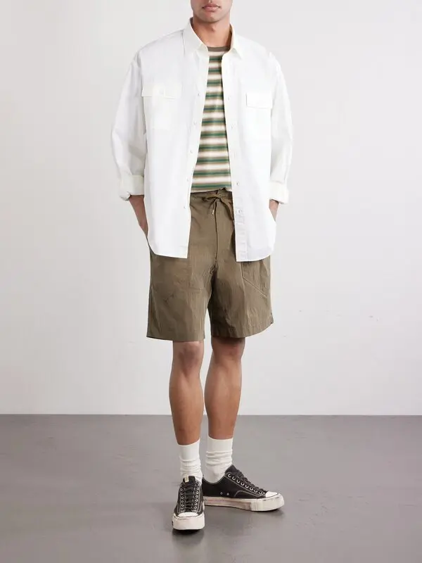 FRIZMWORKS Typewriter Cotton Shirt