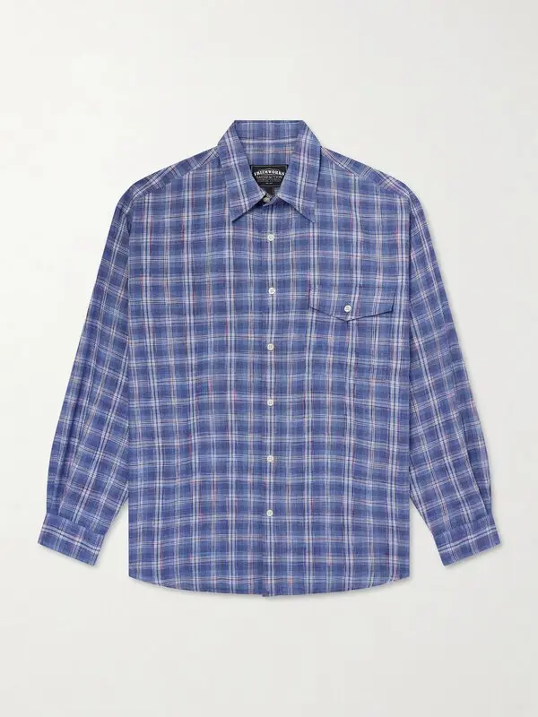 FRIZMWORKS Checked Woven Shirt