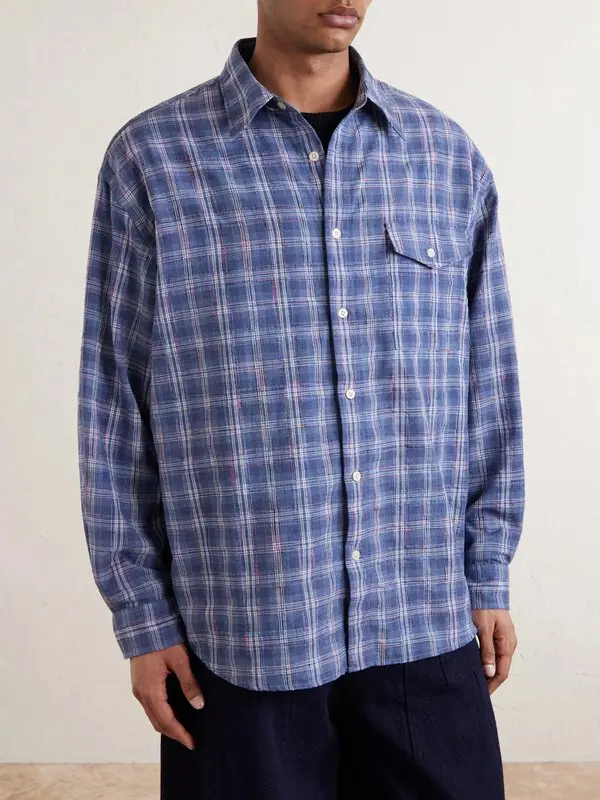 FRIZMWORKS Checked Woven Shirt
