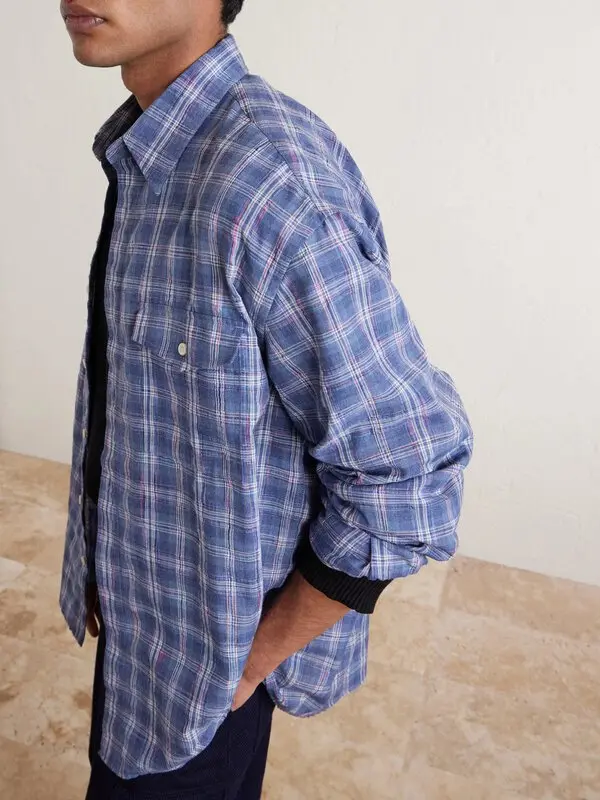 FRIZMWORKS Checked Woven Shirt