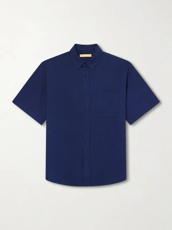 FRIZMWORKS Cotton-seersucker Shirt