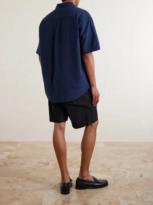 FRIZMWORKS Cotton-seersucker Shirt