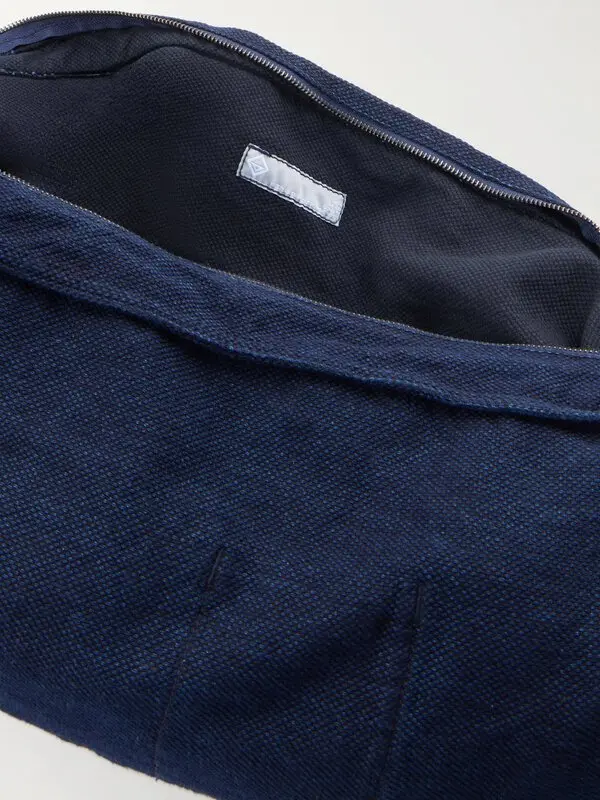 FRIZMWORKS Sashiko Denim Messenger Bag