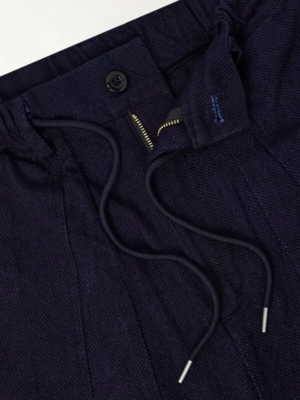 FRIZMWORKS Wide-leg Sashiko Jeans