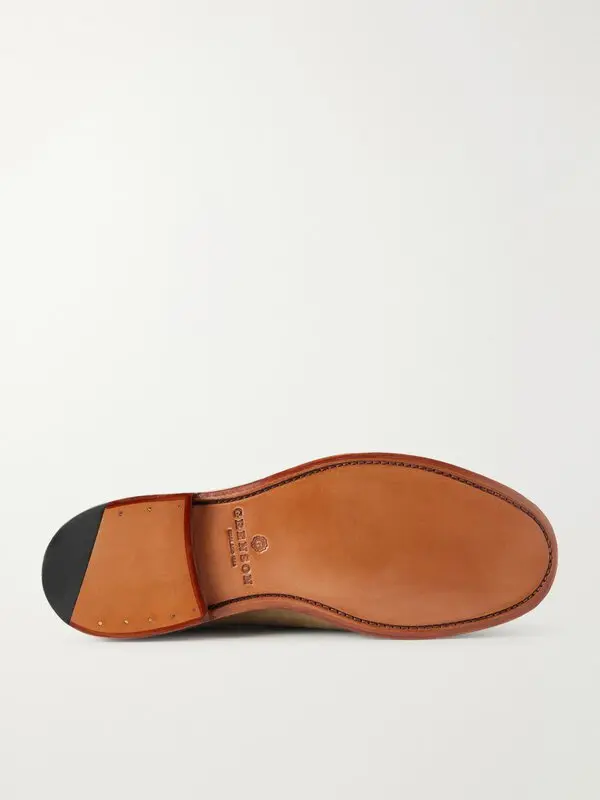 Grenson Bernie Suede Venetian Loafers