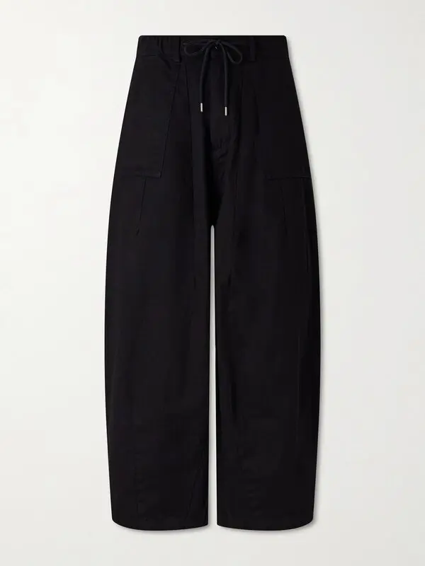 FRIZMWORKS Wide-leg Cotton-twill Trousers