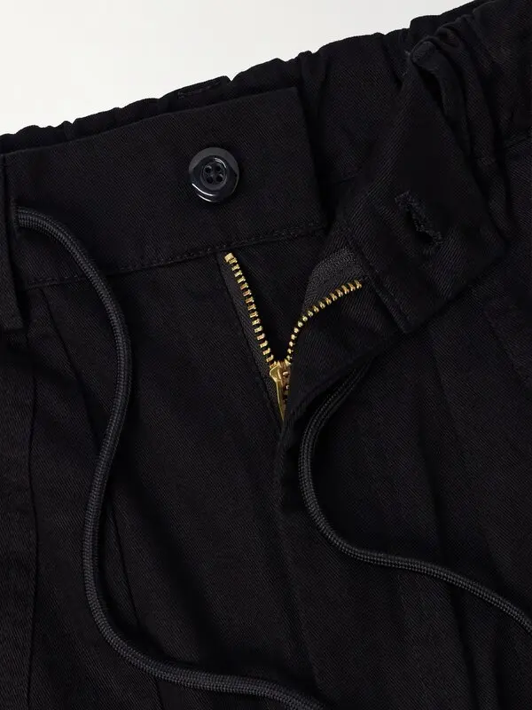 FRIZMWORKS Wide-leg Cotton-twill Trousers