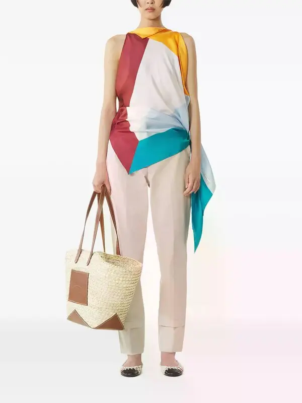 LANVIN Logo-lettering Tote Bag