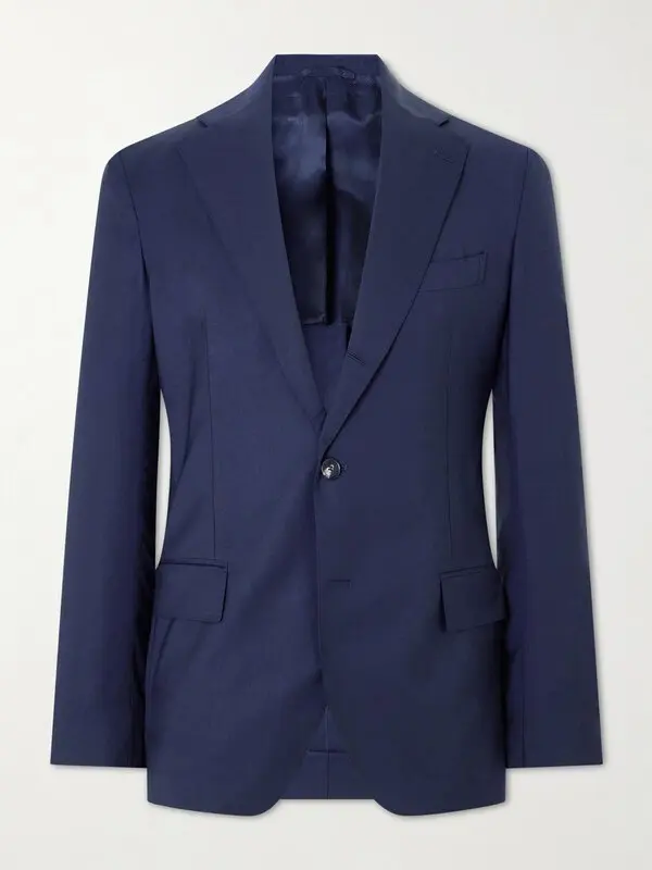 DE PETRILLO Virgin-wool Blend Suit Jacket