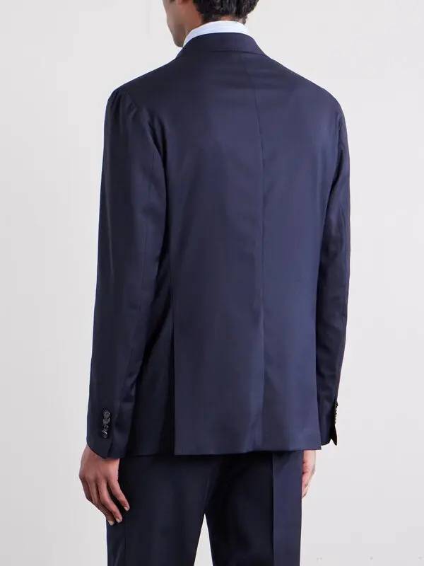 DE PETRILLO Virgin-wool Blend Suit Jacket