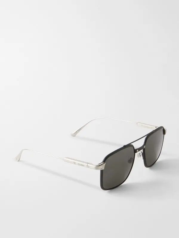 Cartier Square-frame Sunglasses - Silver