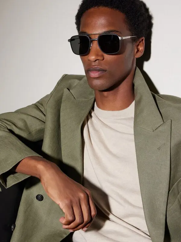 Cartier Square-frame Sunglasses - Silver