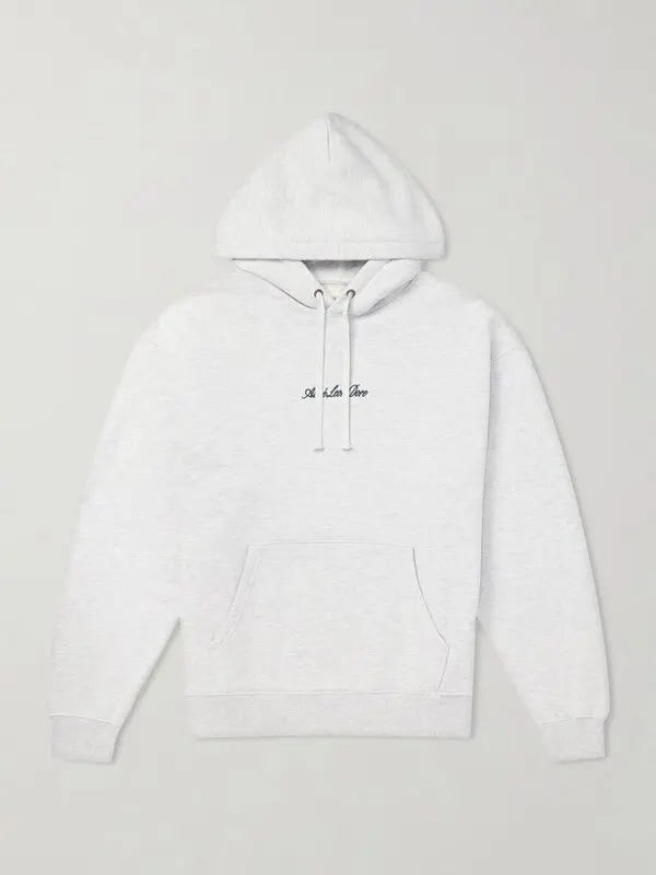 Aimé Leon Dore Logo-embroidered Cotton-jersey Hoodie