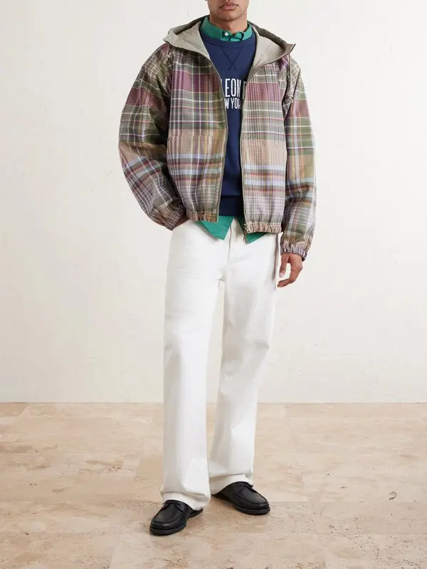 Aimé Leon Dore Logo-print Cotton-blend Jersey Sweatshirt - Blue