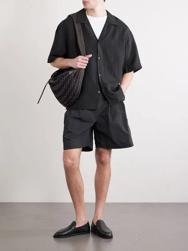 A KIND OF GUISE Samata Camp-collar Linen Shirt