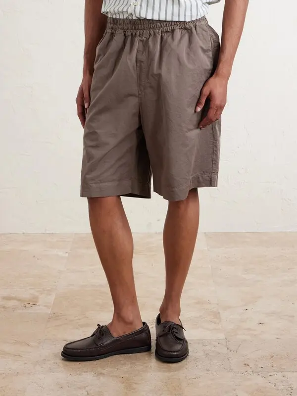 A KIND OF GUISE Saleh Drawstring Shorts - Brown