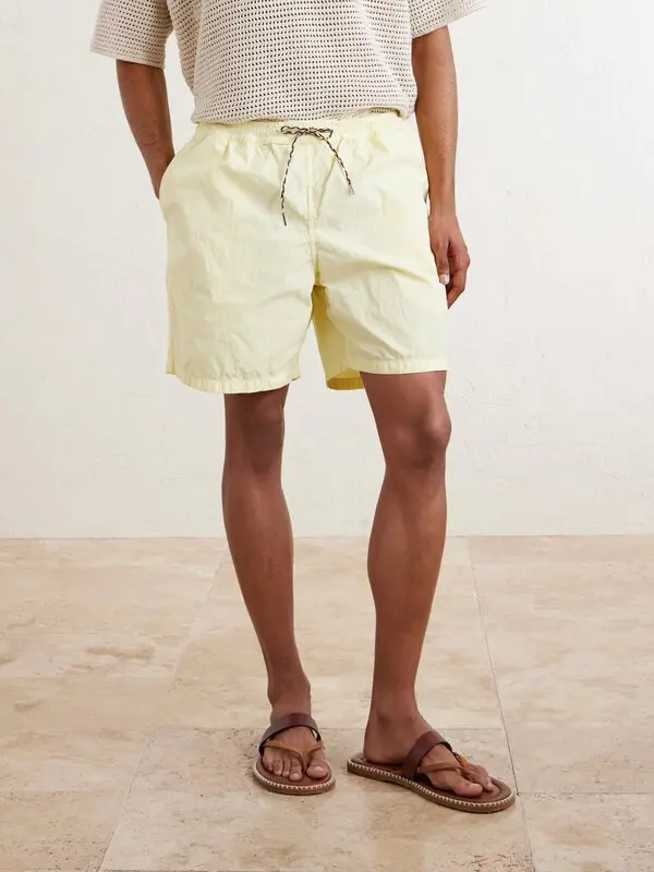A KIND OF GUISE Volta Straight-leg Shell Drawstring Shorts