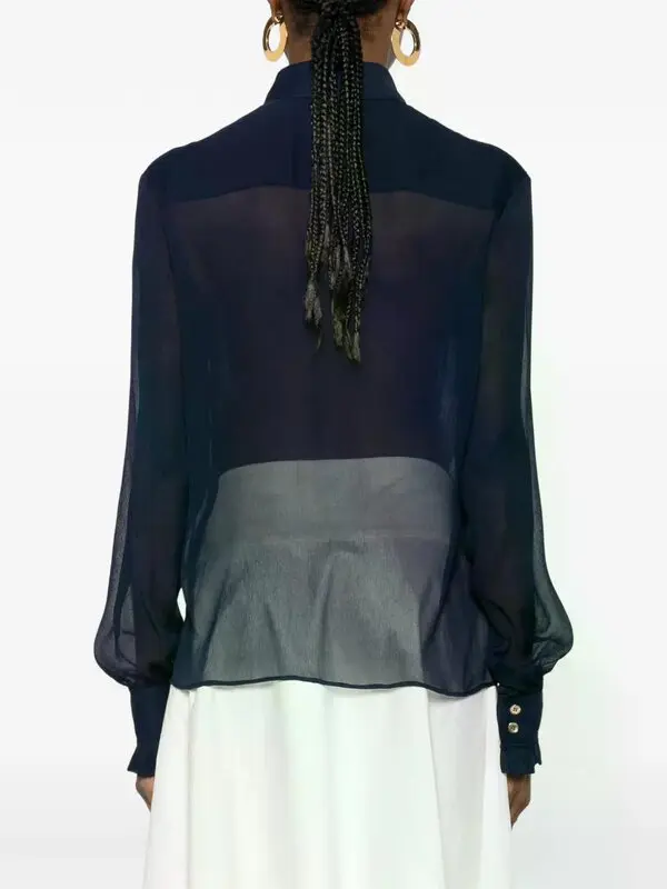 Alberta Ferretti Ruffled Button-down Shirt