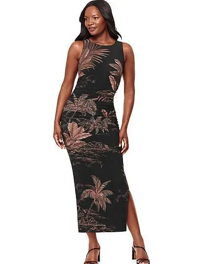 Victoria's Secret Body Miraclesuit Roxi Shaping Dress - Print