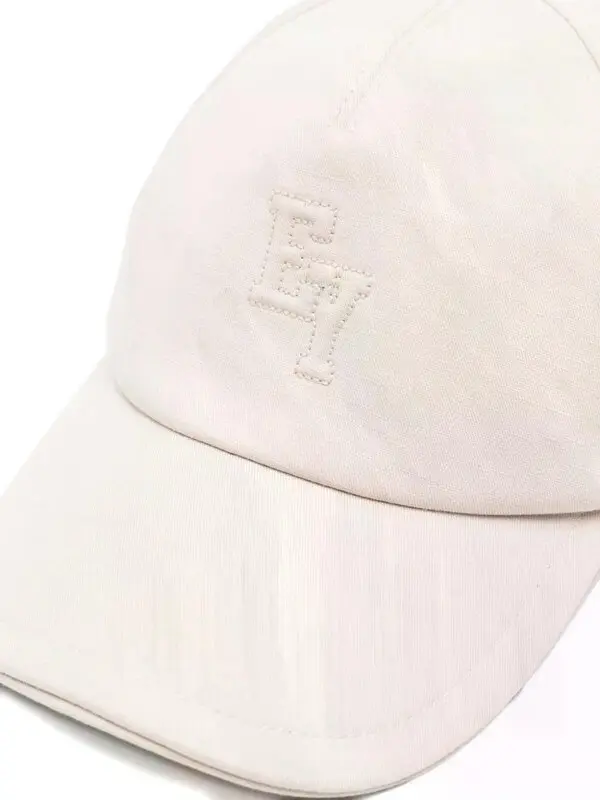 Eleventy Tonal-logo Baseball Cap - Neutrals
