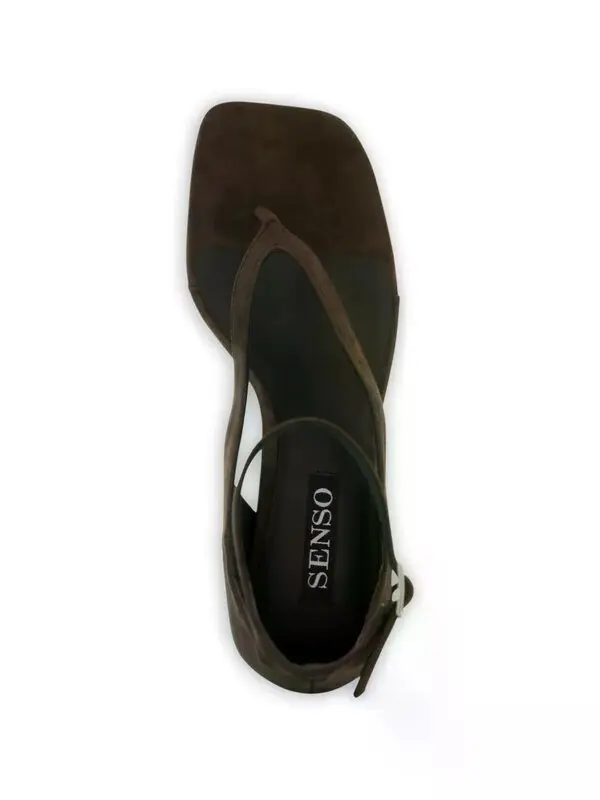 Senso Palmer Suede Sandals - Brown