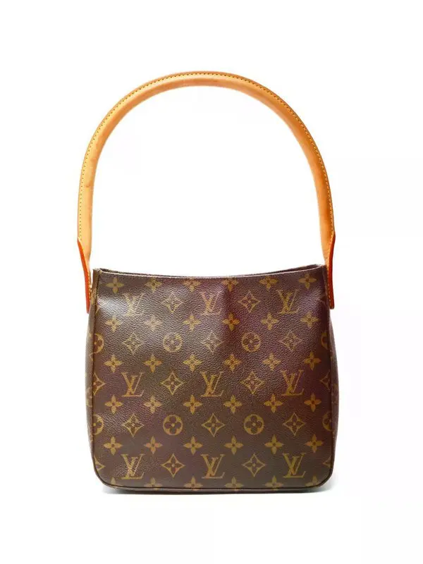 LOUIS VUITTON 2003 Mm Looping Tote Bag - Brown