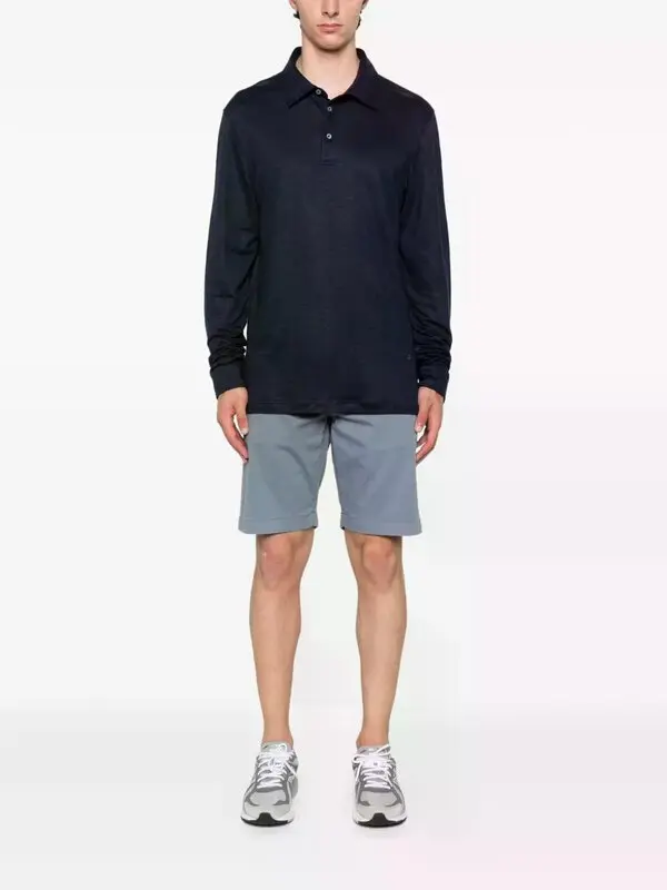 Jacob Cohen Button-up Shorts - Blue